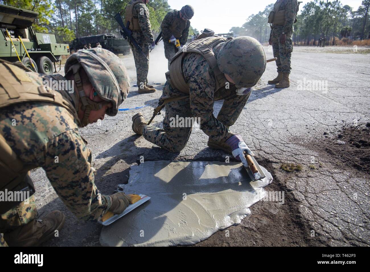 Base recovery after attack hi-res stock photography and images - Alamy