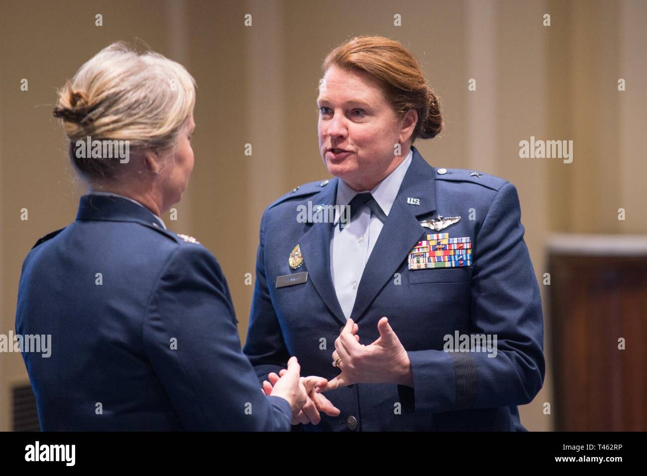 U.S. Air Force Brig. Gen. Wendy Wenke, Assistant Air Adjutant General ...
