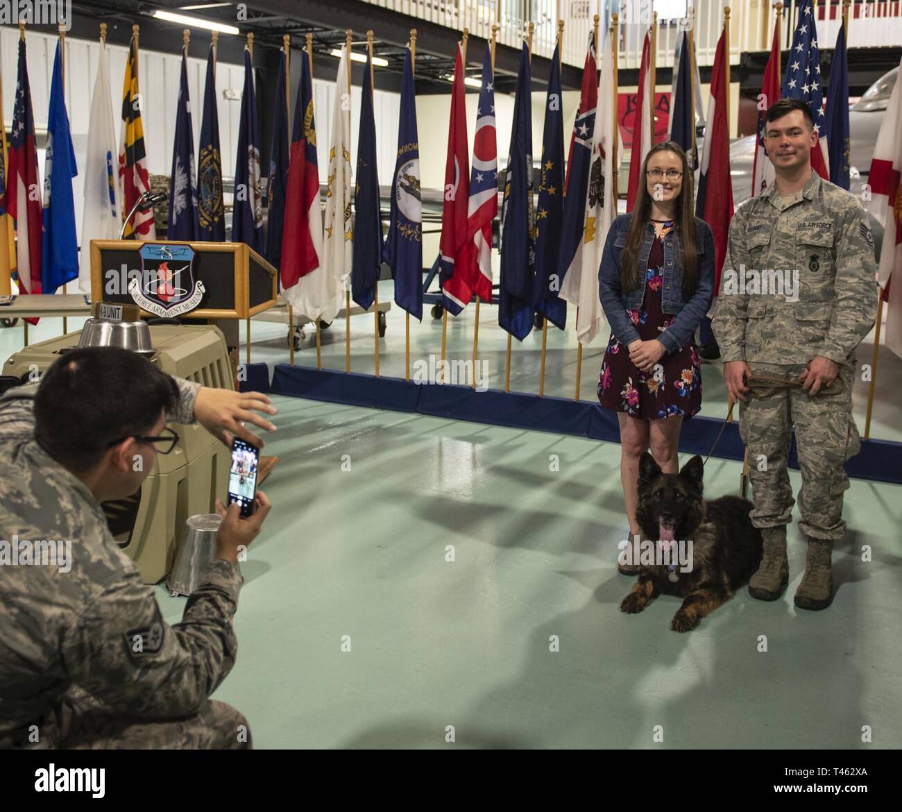Military working dog zuzu hi-res stock photography and images - Alamy