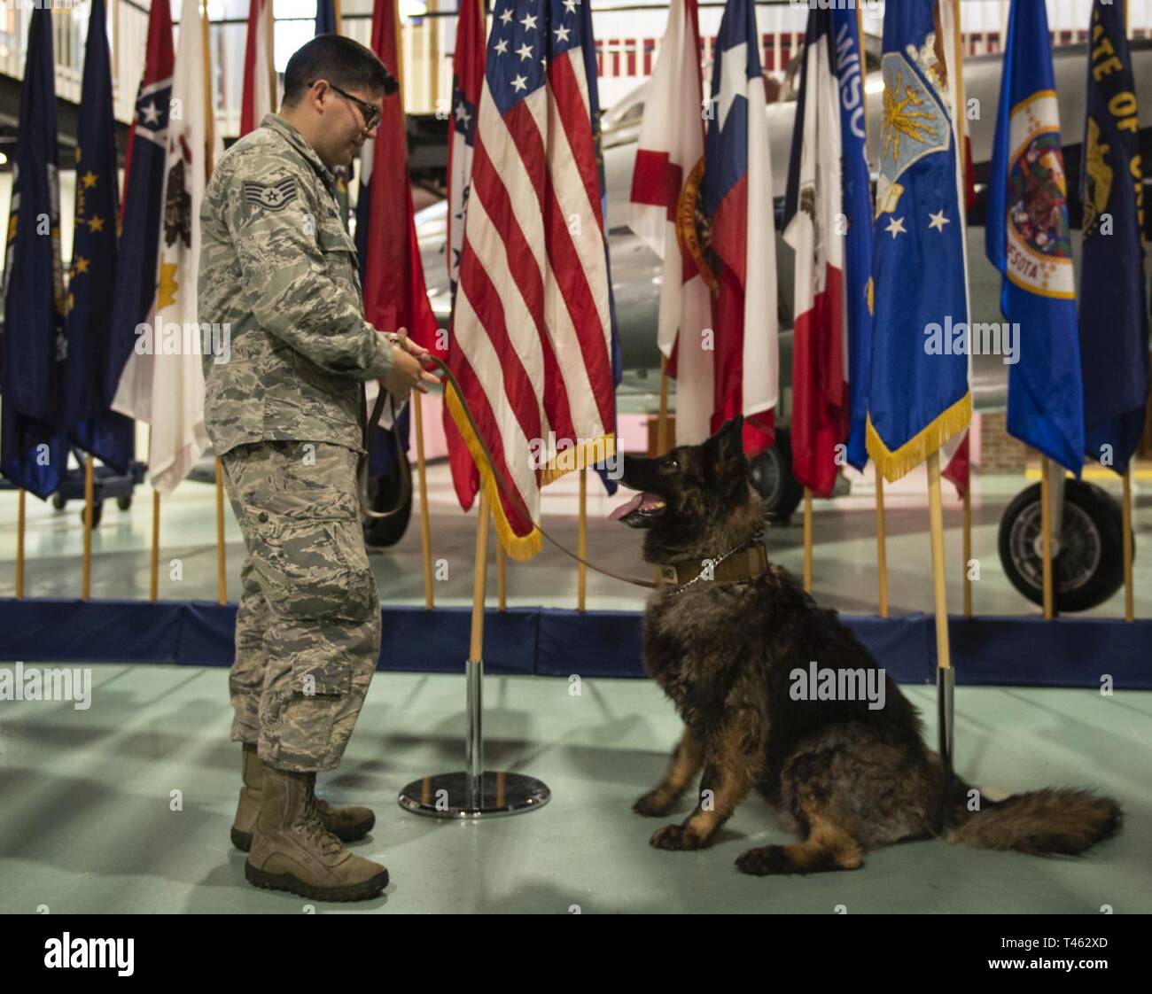 Staff Sgt. Michael Carrete, 96th Security Forces Squadron, shares a ...