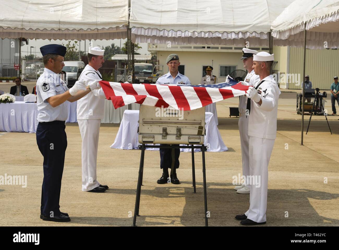 U.S. service members assigned to the Defense POW/MIA Accounting Agency ...