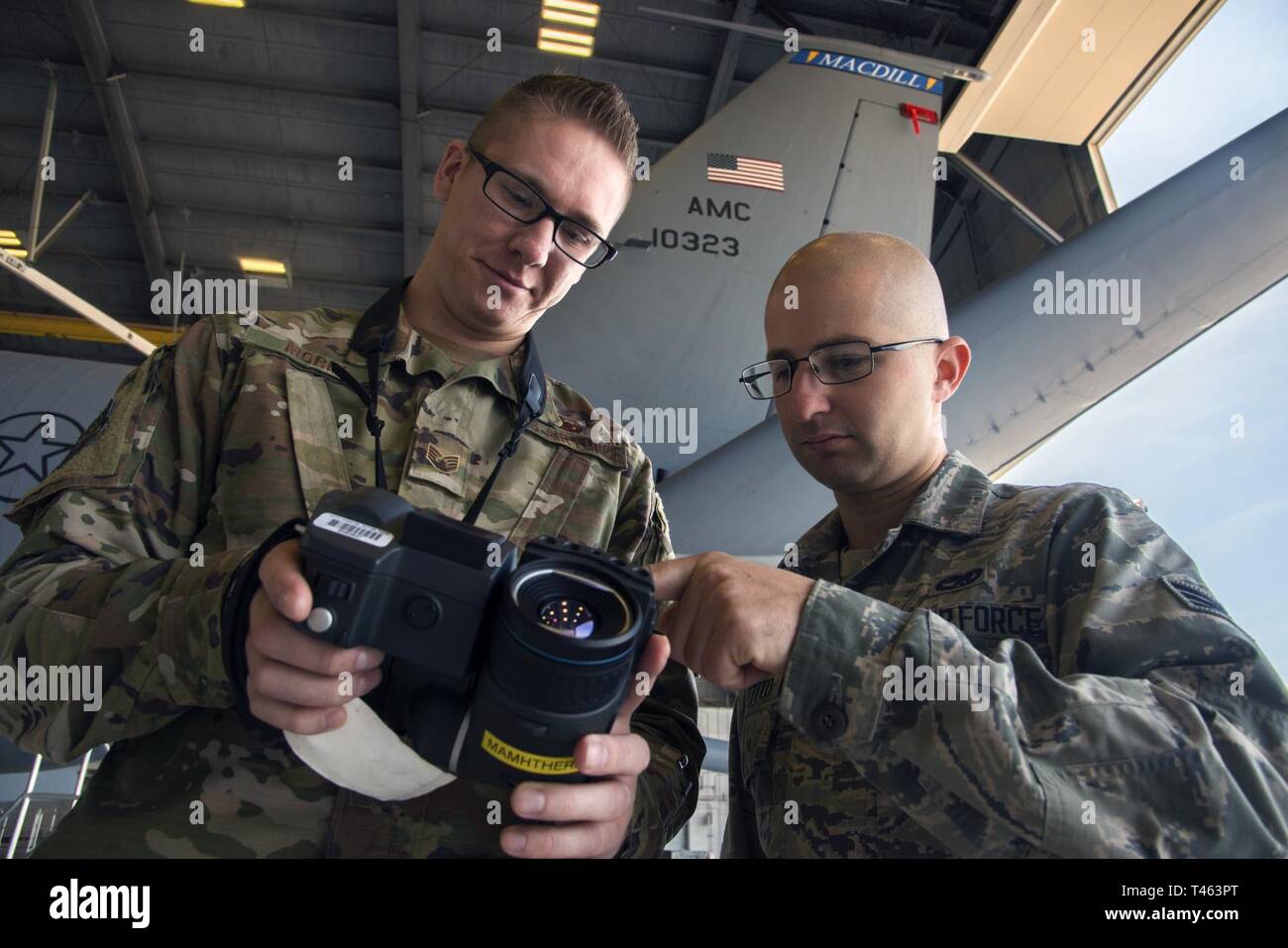 U.S. Air Force Staff Sgt. James Morin, a 6th Aircraft Maintenance ...