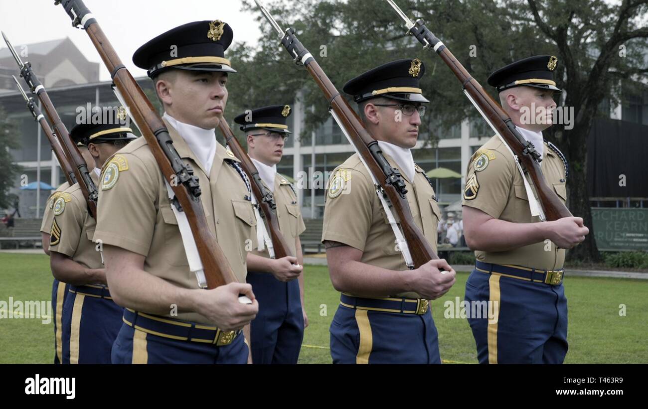 NEW ORLEANS (March 1, 2019) – The University of North Georgia’s drill ...
