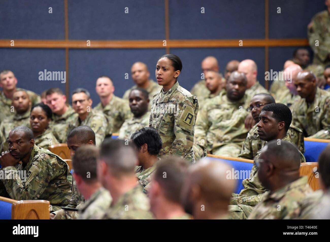 Fort bliss command sergeant major hi-res stock photography and images ...