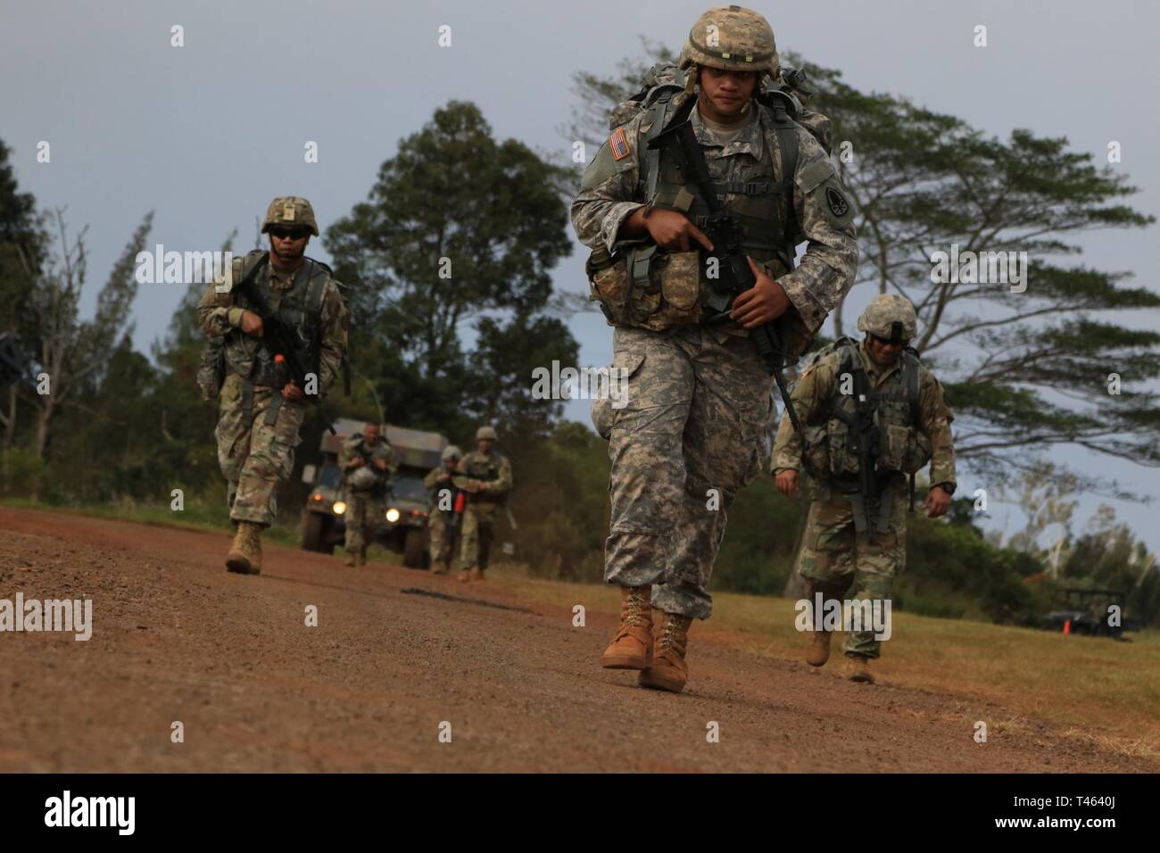 Competitors in the 2019 Best Warriors Competition participate in a ...