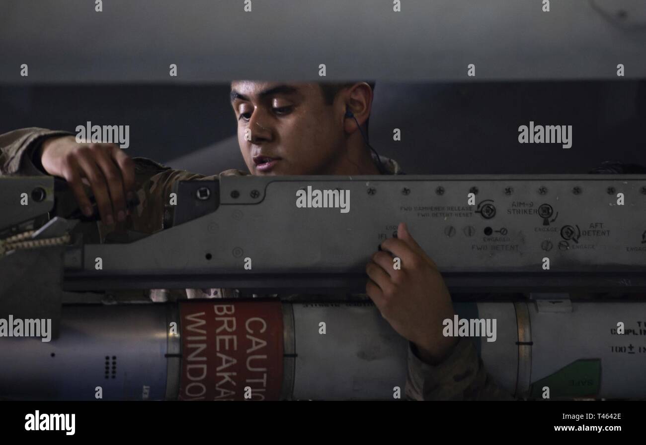 U.S. Air Force Airman 1st Class Daniel Nunez, 20th Aircraft Maintenance ...