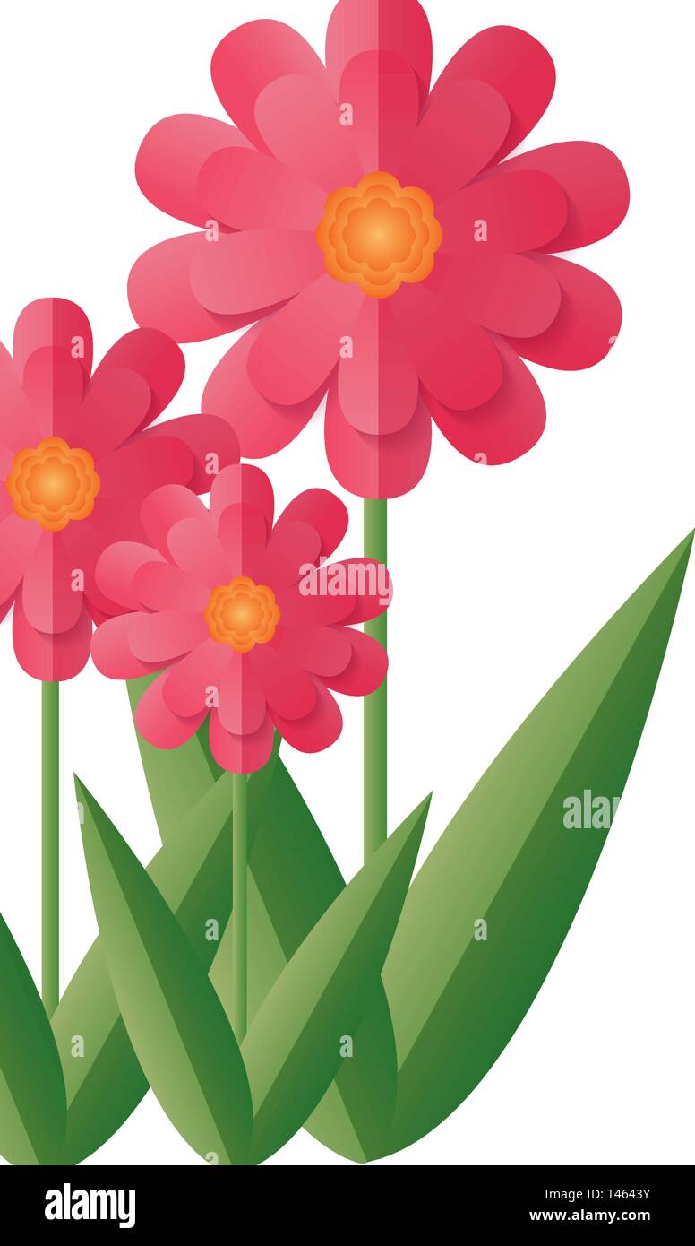 flowers stem leaves Stock Vector Image & Art - Alamy