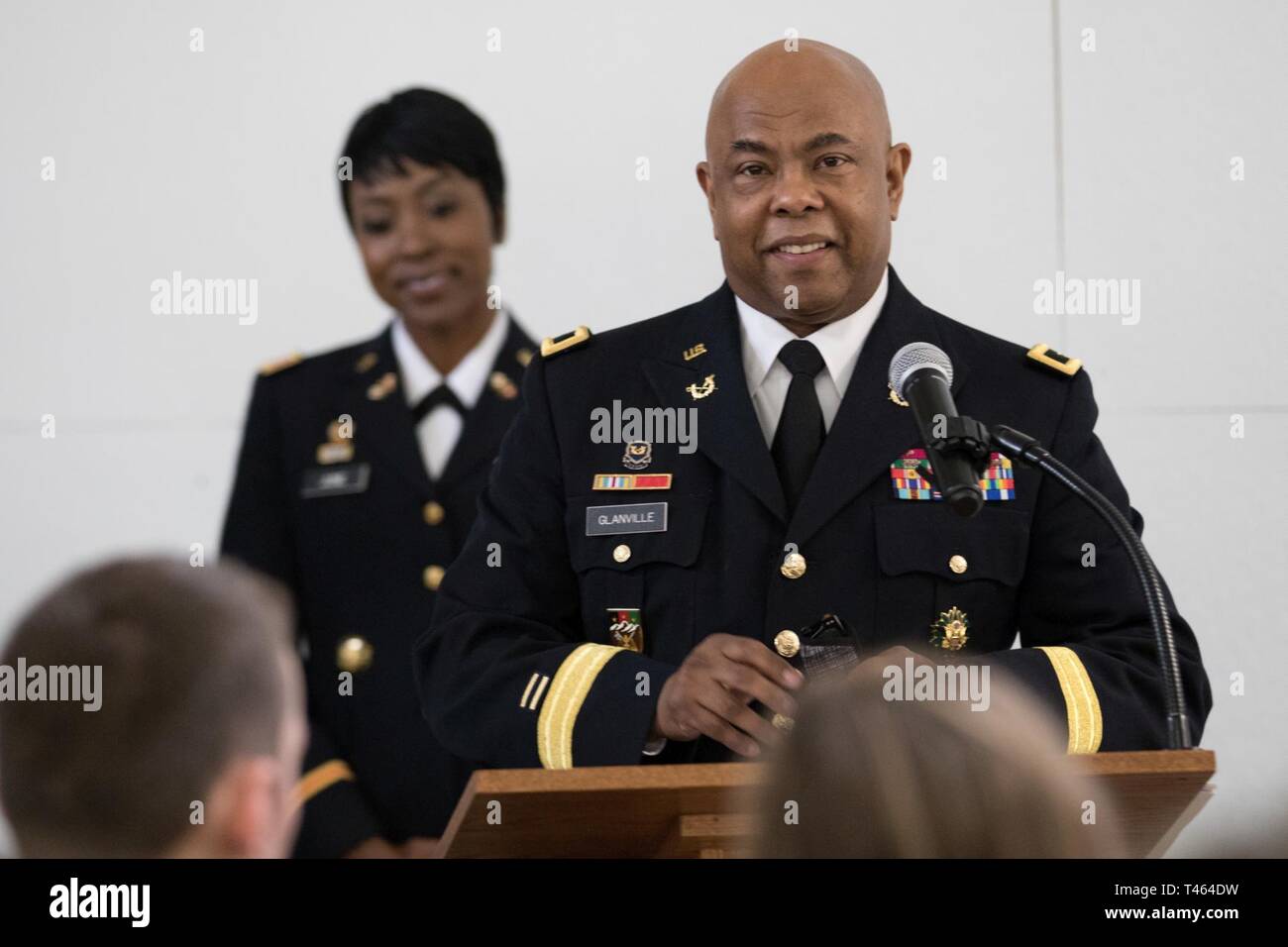 Brig. Gen. Ural Glanville, U.S. Army Reserve Legal Command Stock Photo ...