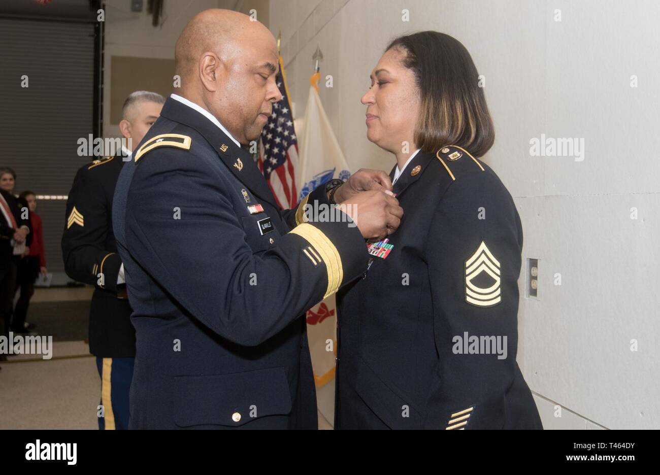 Brig. Gen. Ural Glanville, U.S. Army Reserve Legal Command Stock Photo ...