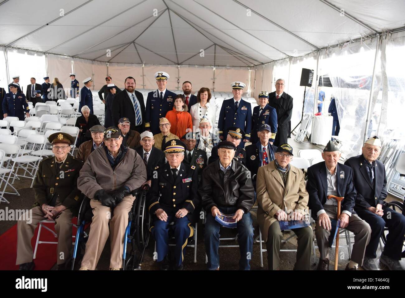 Coast Guard Vice Adm. Linda Fagan, the Pacific Area commander and Rear ...