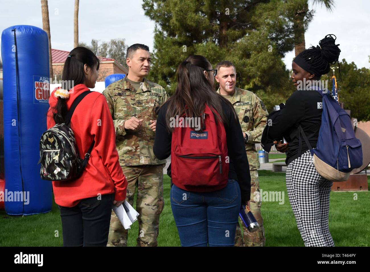 Staff Sgt. John Ricker and Sgt. Kyle Sharp, Recruiters with Arizona ...