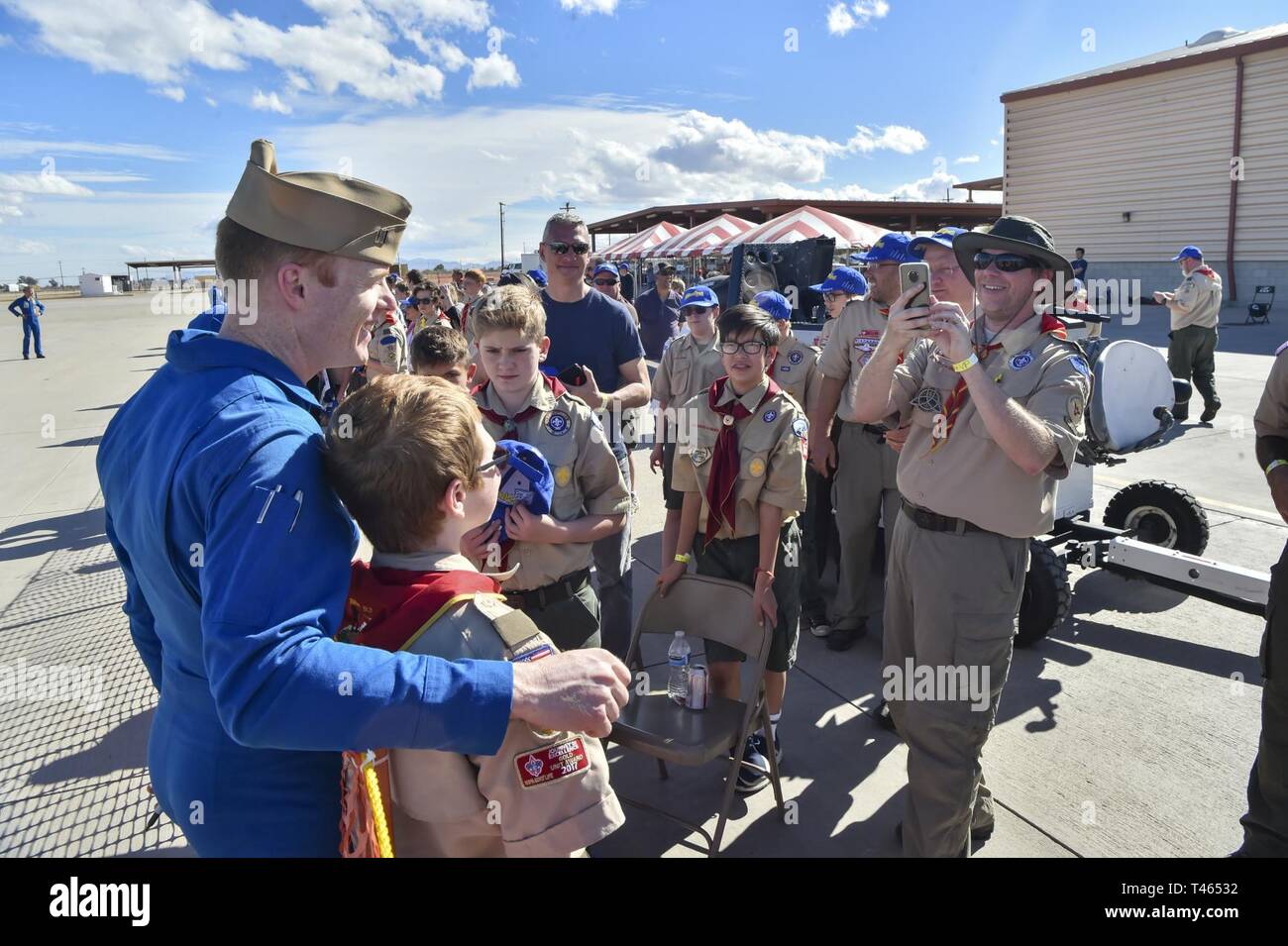 EL CENTRO, Calif. (March 2, 2019) — Lt. James Haley, right wing pilot ...