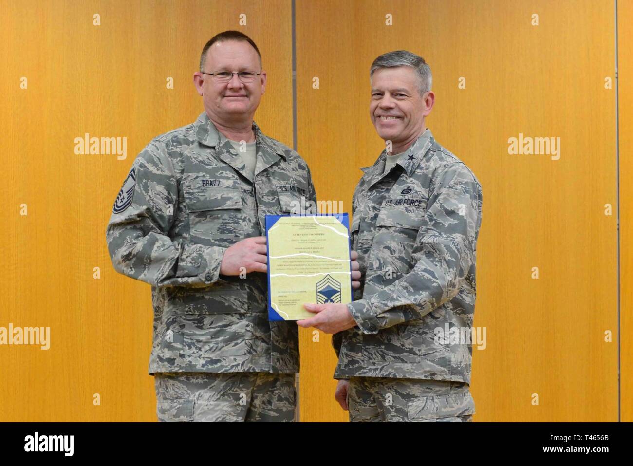 Assistant Adjutant General of Maine-Air, Brig. Gen. Eric Lind and Chief ...