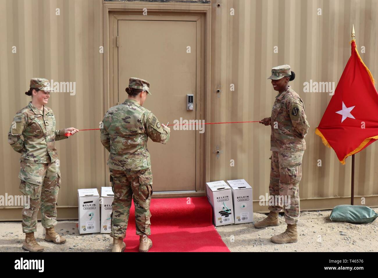 U.S. Army Brig. Gen. Nikki Griffin Olive, commanding general 335th ...