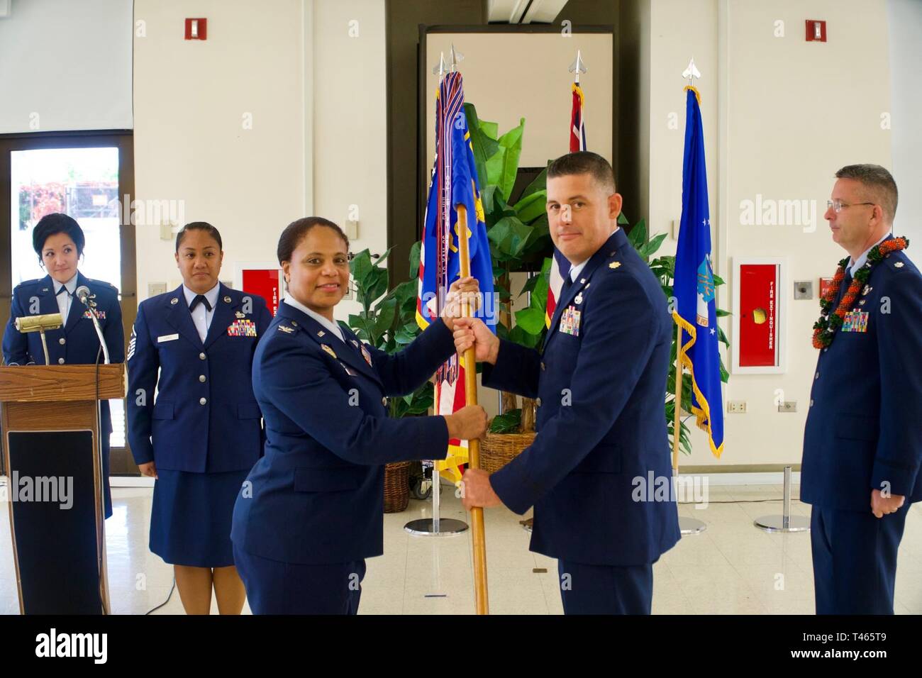Col. Joyce Merl, Deputy Commander, Mission Support Group, 154th Wing ...