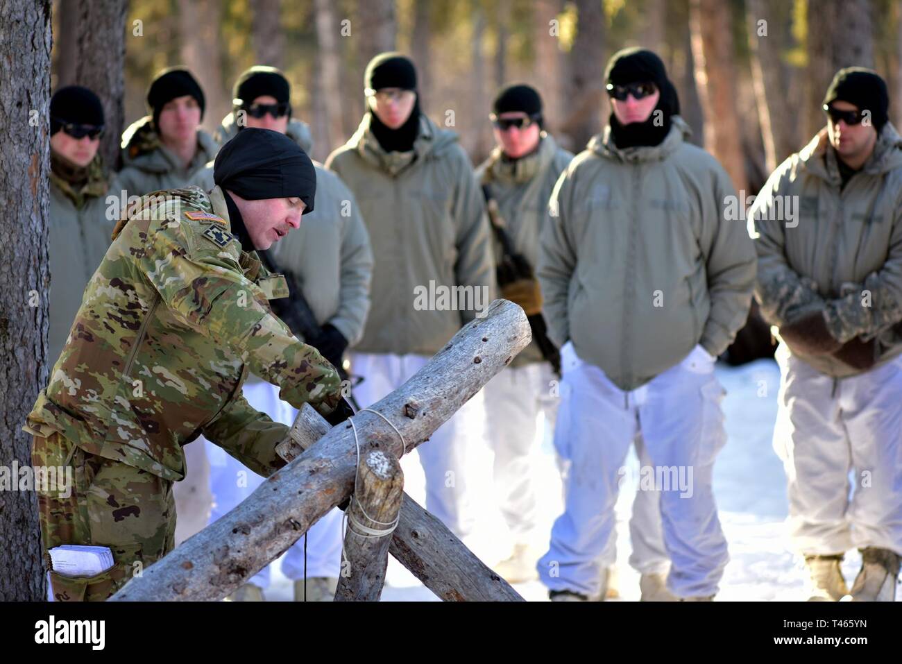 Northern warfare training center hi-res stock photography and images ...