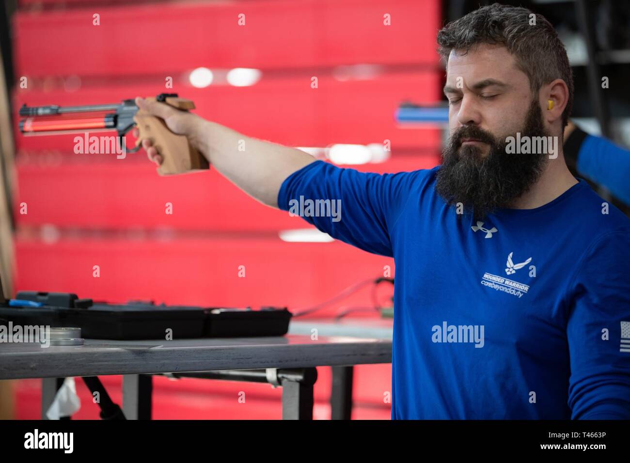 Seth Pena, Staff Sgt. retired USAF, calmly channels his warrior spirit ...