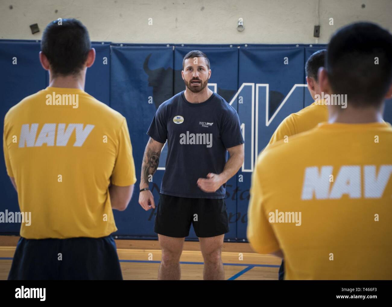 NAVAL STATION ROTA, Spain (March 4, 2019) Hunter Vinson, Morale ...