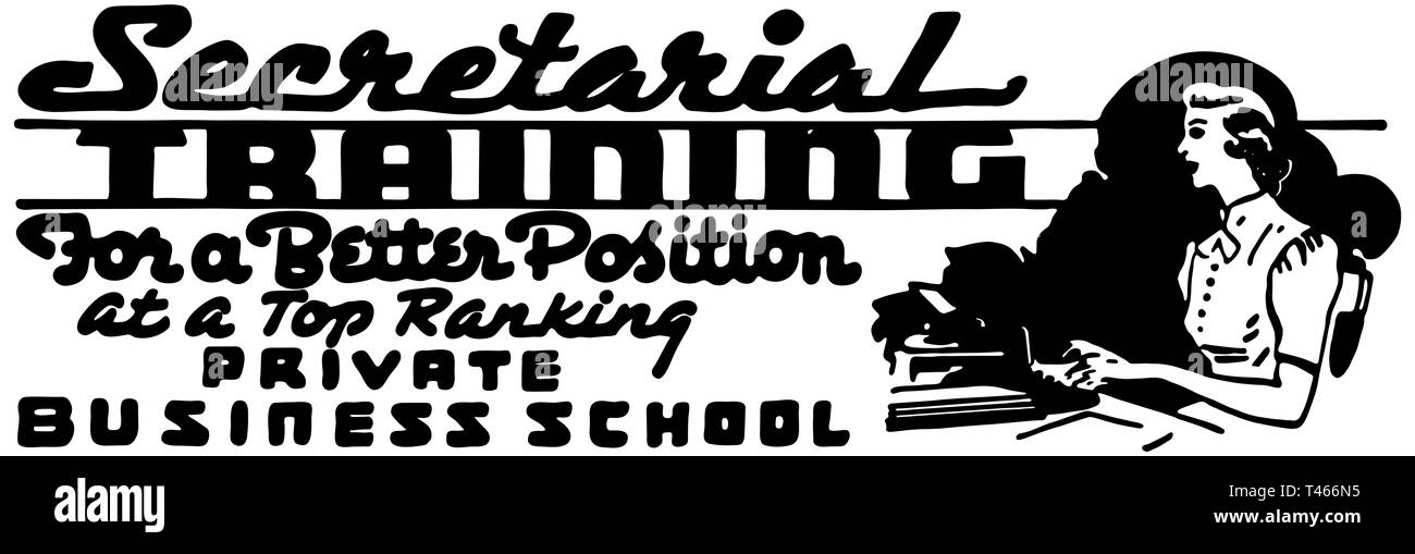 Secretarial pool 1940 hi-res stock photography and images - Alamy