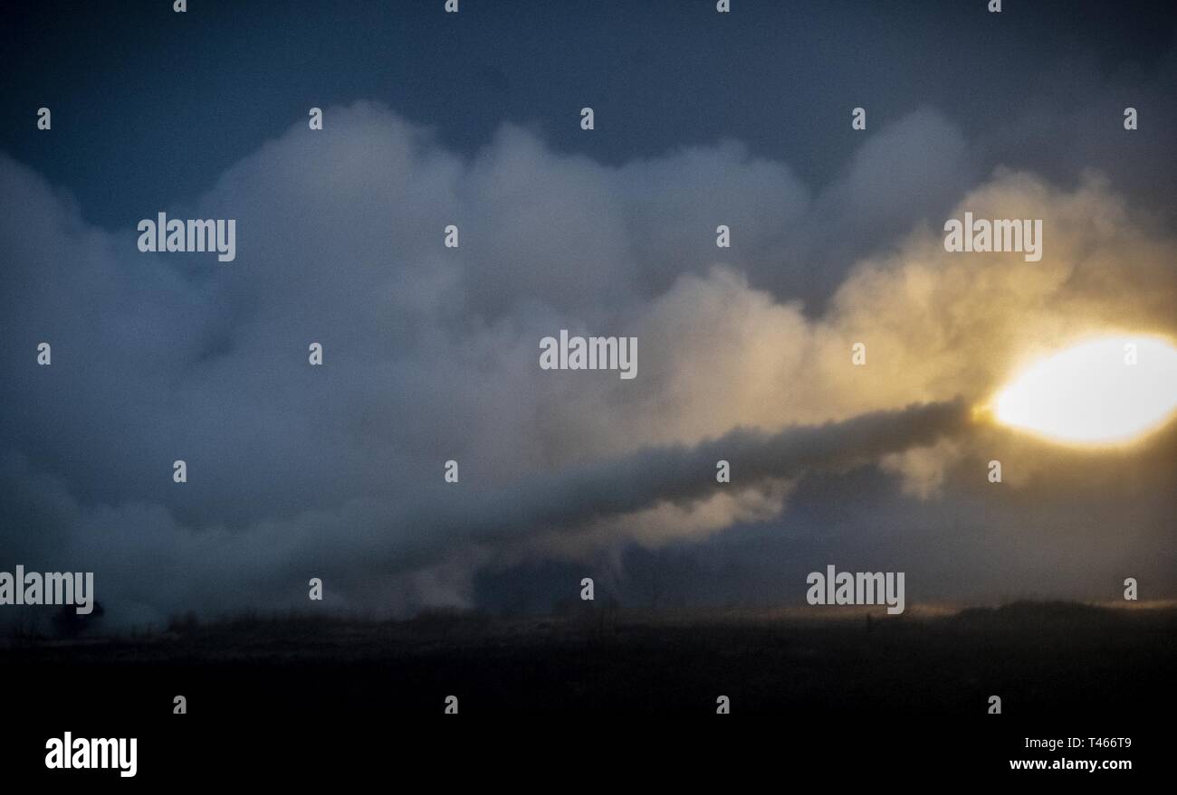 High mobility artillery rocket systems hi-res stock photography and ...