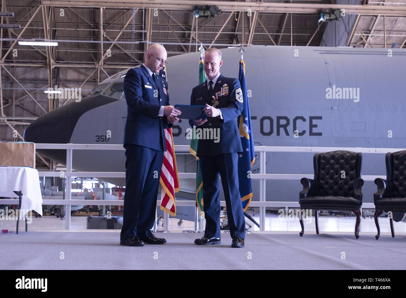 Chief Master Sgt. David Bishop, 141st Air Refueling Wing Command Chief ...