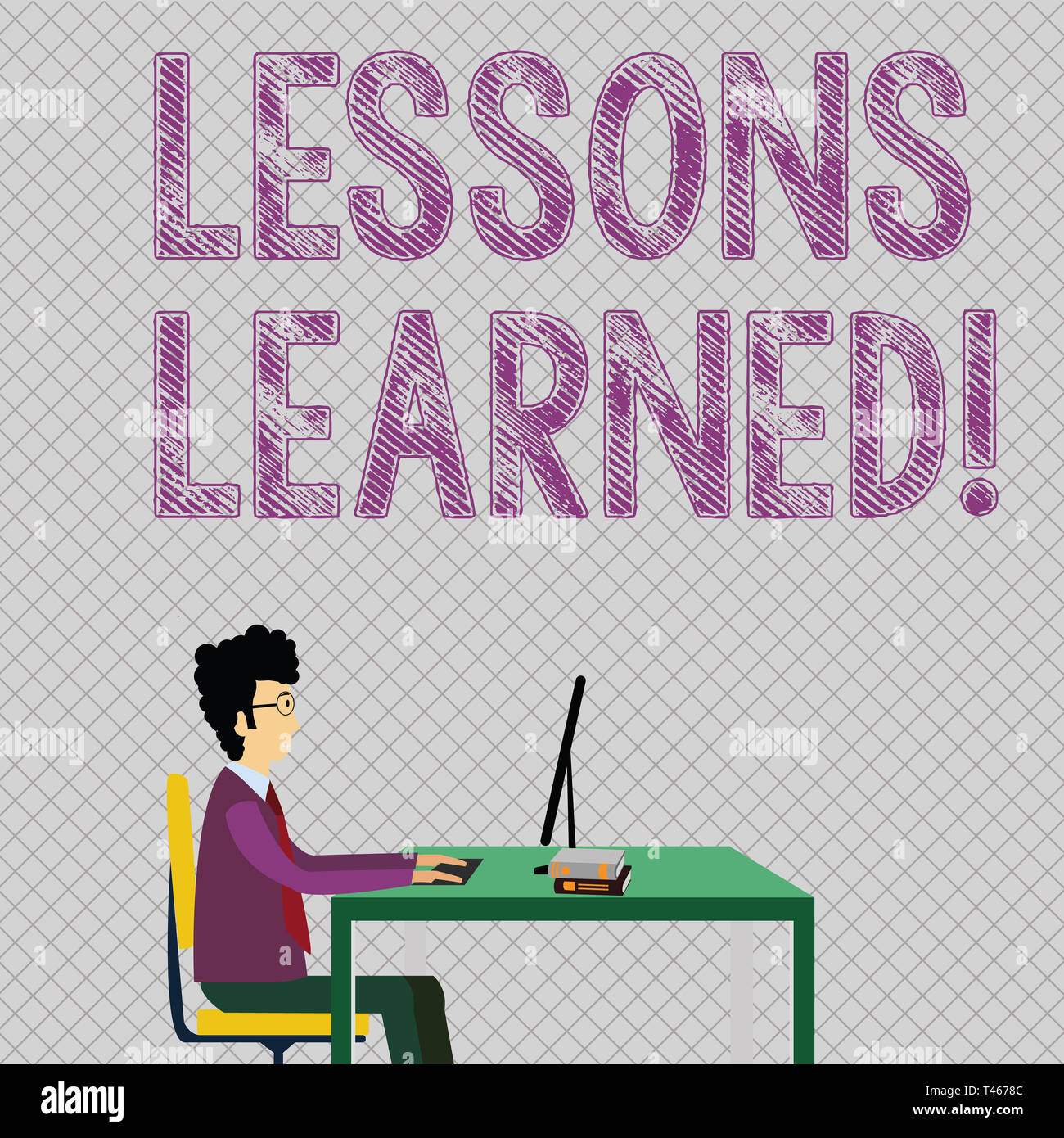 Conceptual hand writing showing Lessons Learned. Concept meaning ...