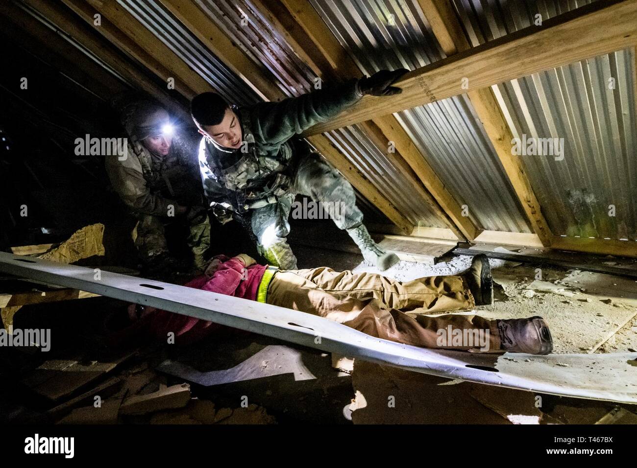Security guard unconscious hi-res stock photography and images - Alamy