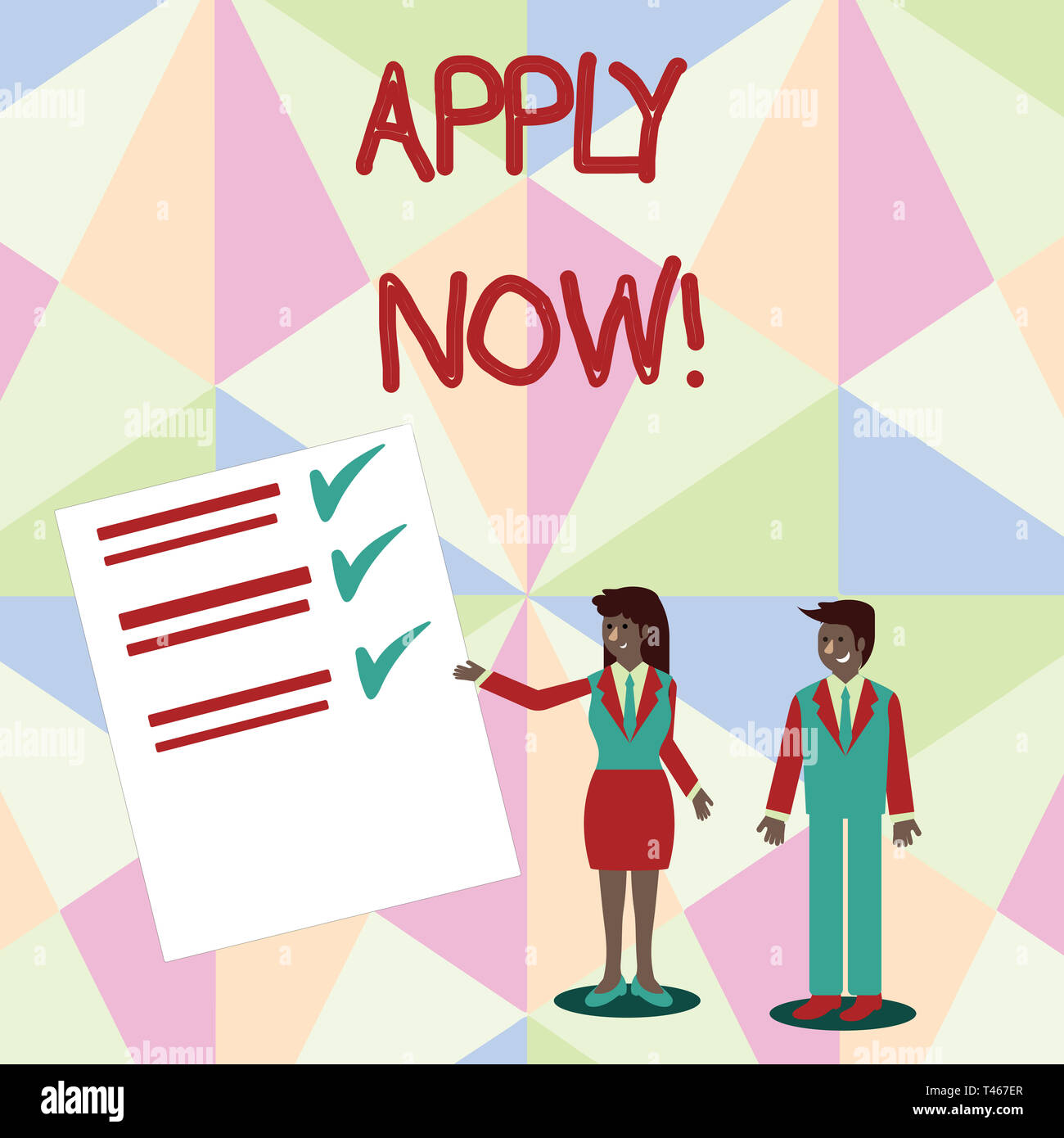 Text sign showing Apply Now. Business photo text request something ...