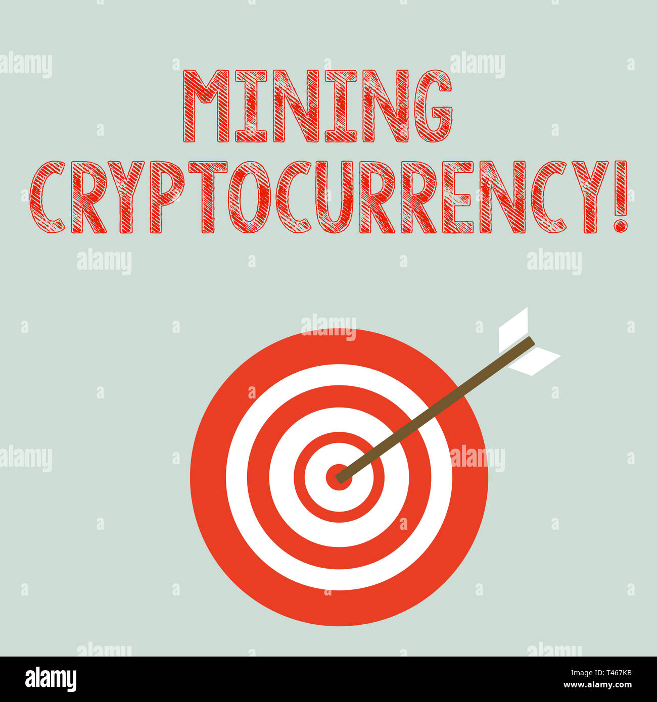 Writing note showing Mining Cryptocurrency. Business concept for ...