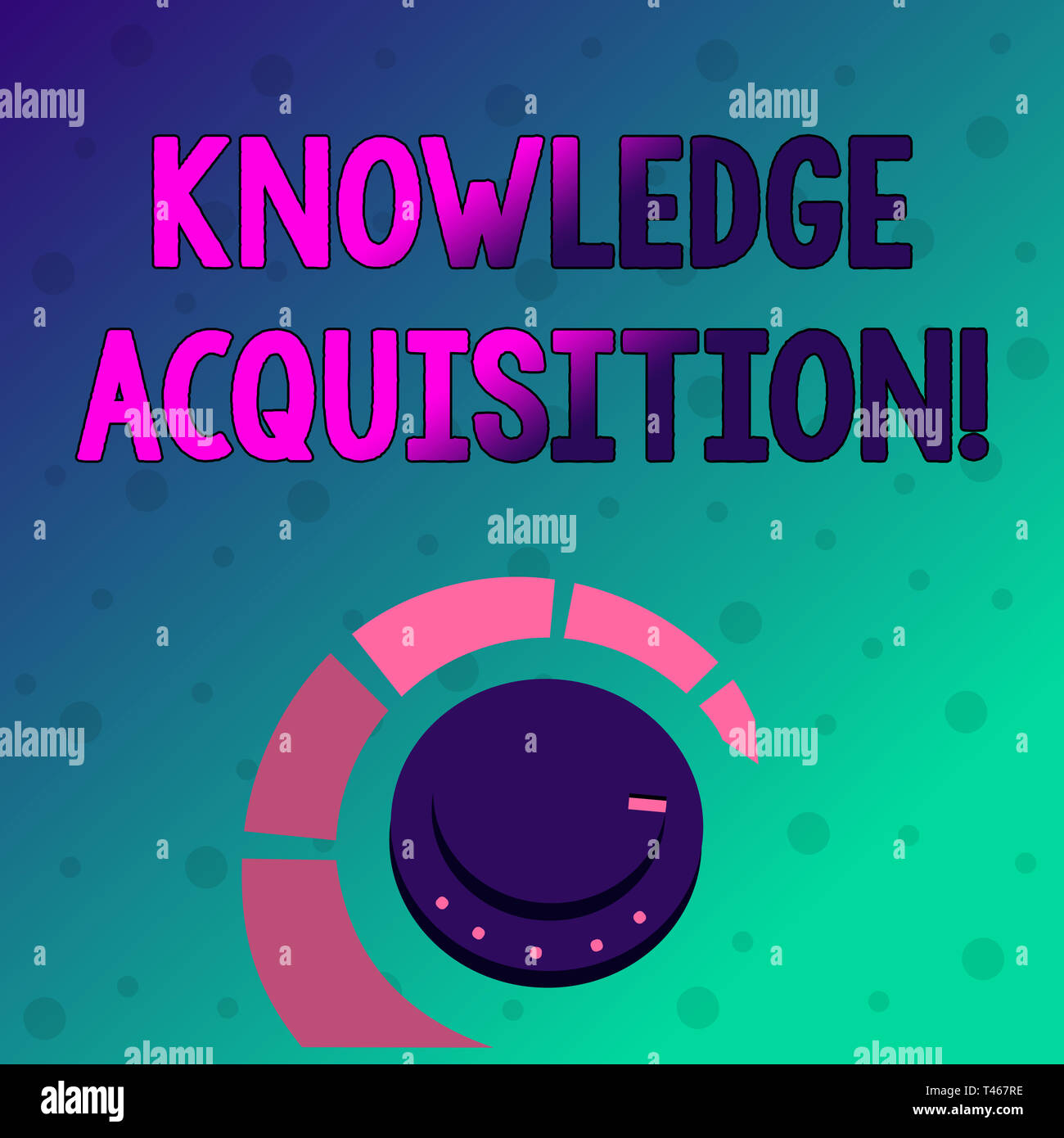 Conceptual hand writing showing Knowledge Acquisition. Concept meaning ...