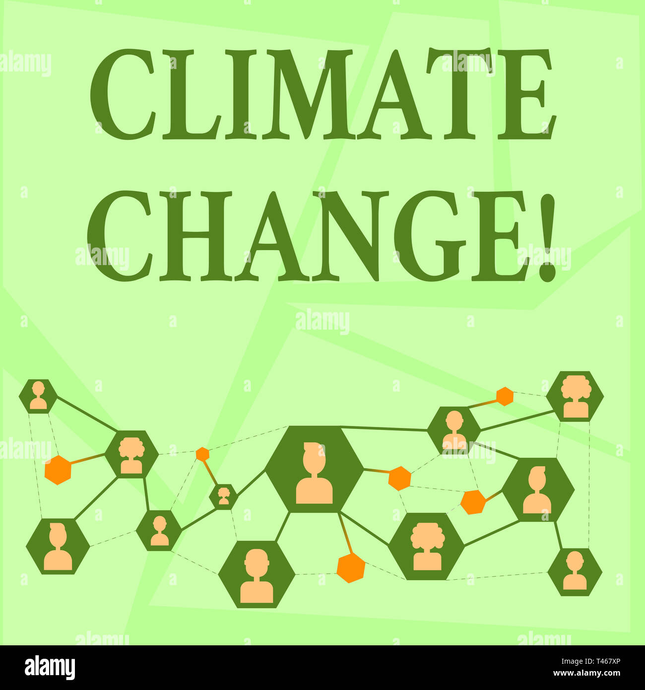 Writing note showing Climate Change. Business concept for difference in ...