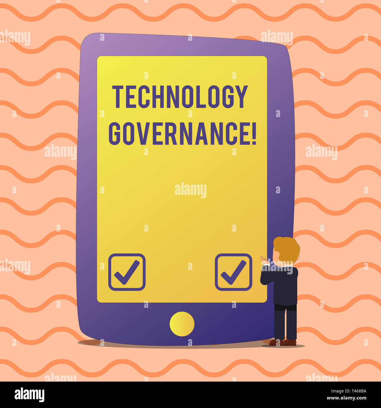 Conceptual hand writing showing Technology Governance. Concept meaning ...