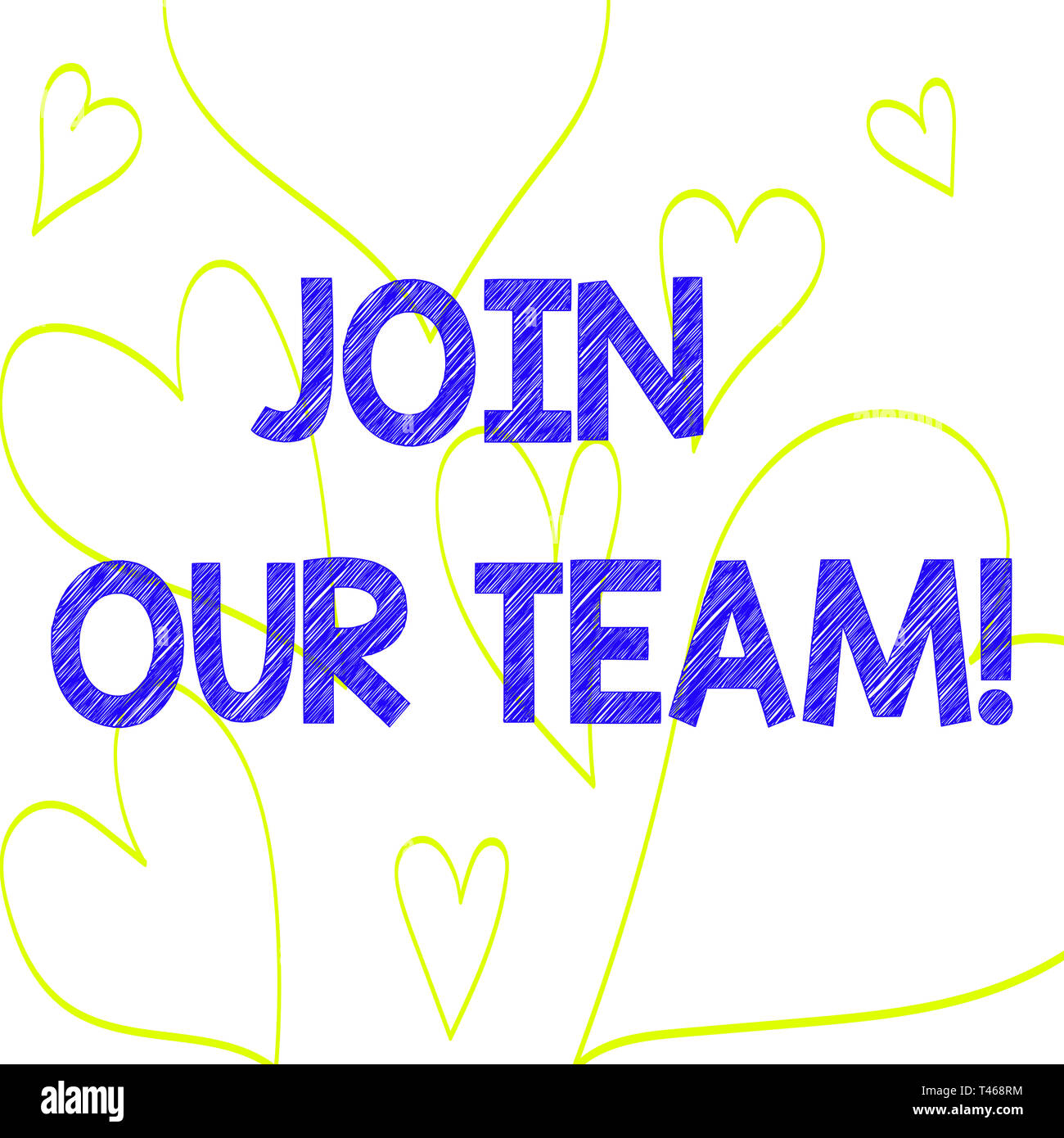 Text sign showing Join Our Team. Business photo text invite someone to ...