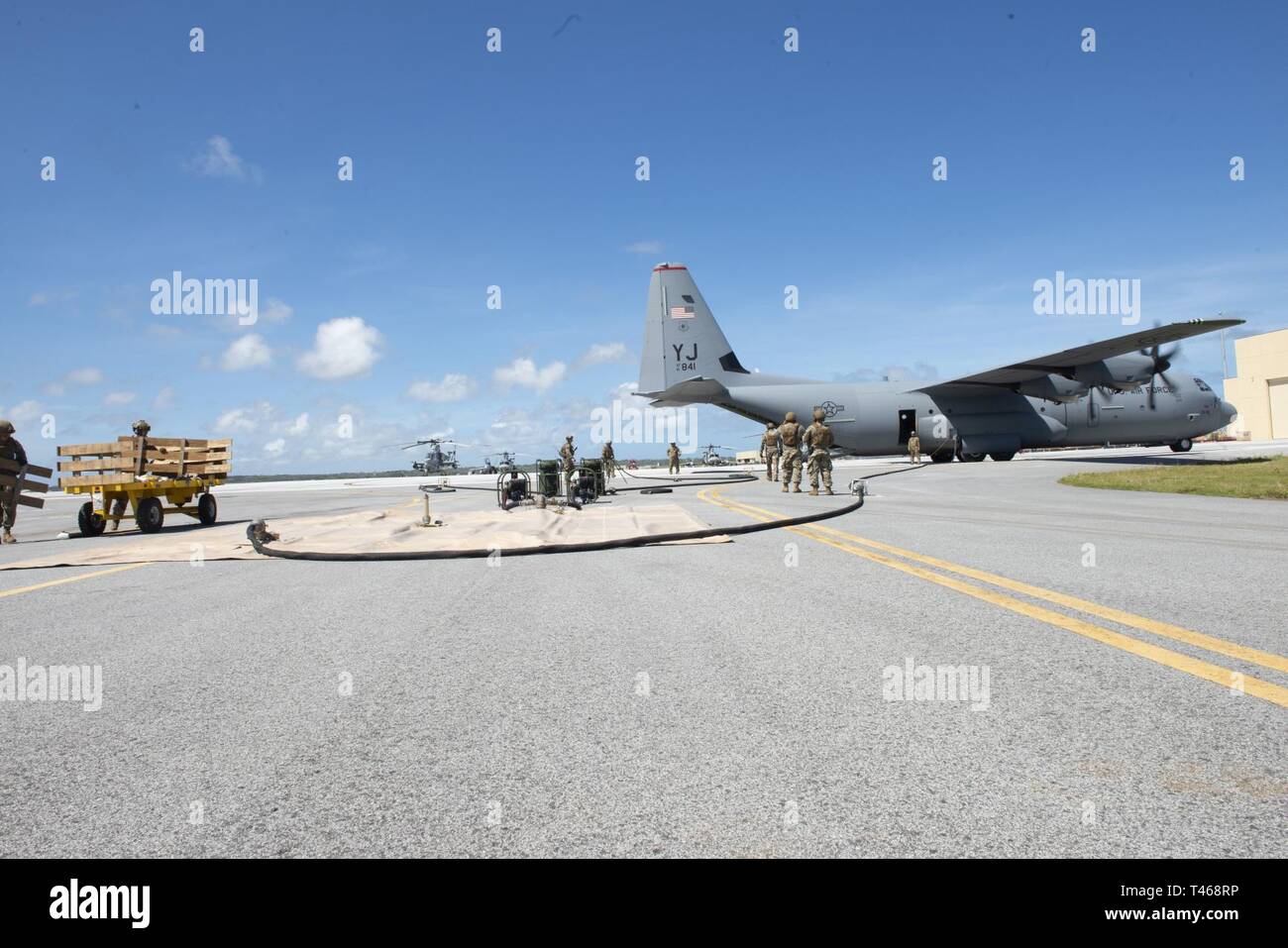 Members from the 36th Contingency Response Group from Andersen Air ...