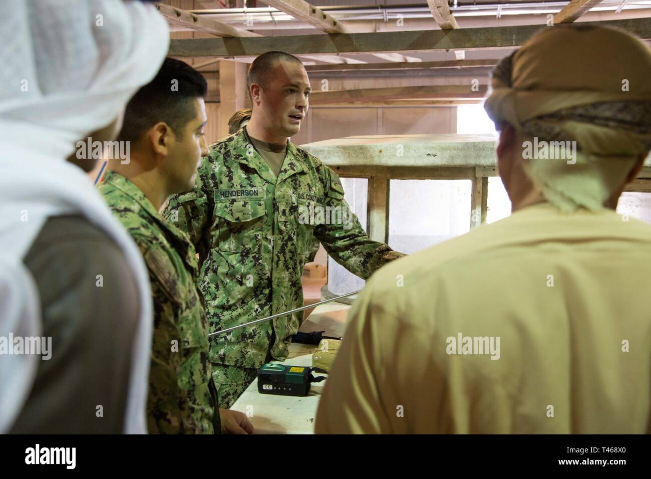 MANAMA, Bahrain (March 6, 2019) U.S. Coast Guard Maritime Enforcement ...