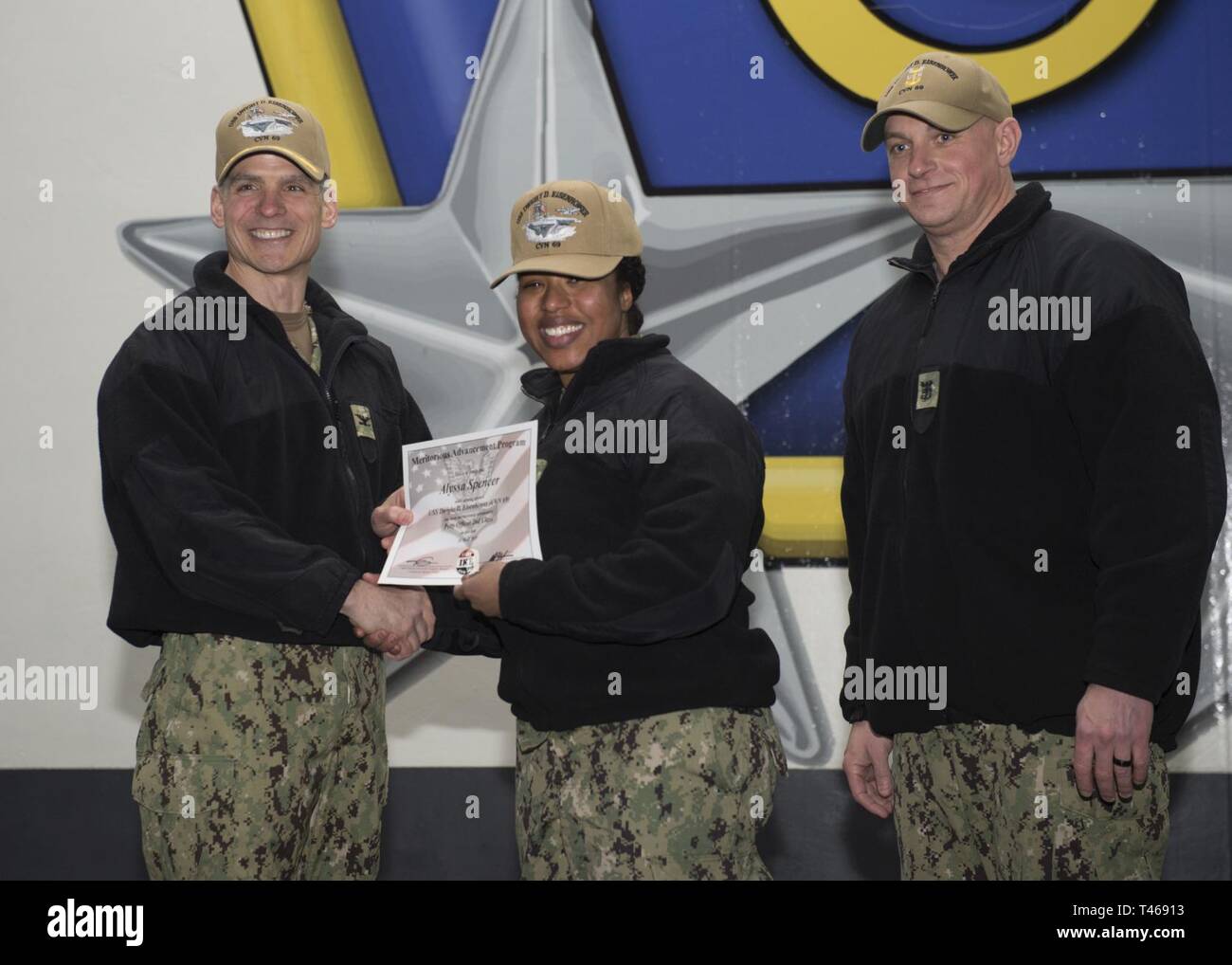 Hospital Corpsman 2nd Class Alyssa Spencer, from Baltimore, poses for a ...