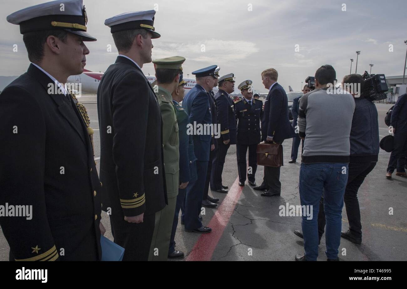 Algeria (March 6, 2019) Adm. James G. Foggo III, commander of U.S ...
