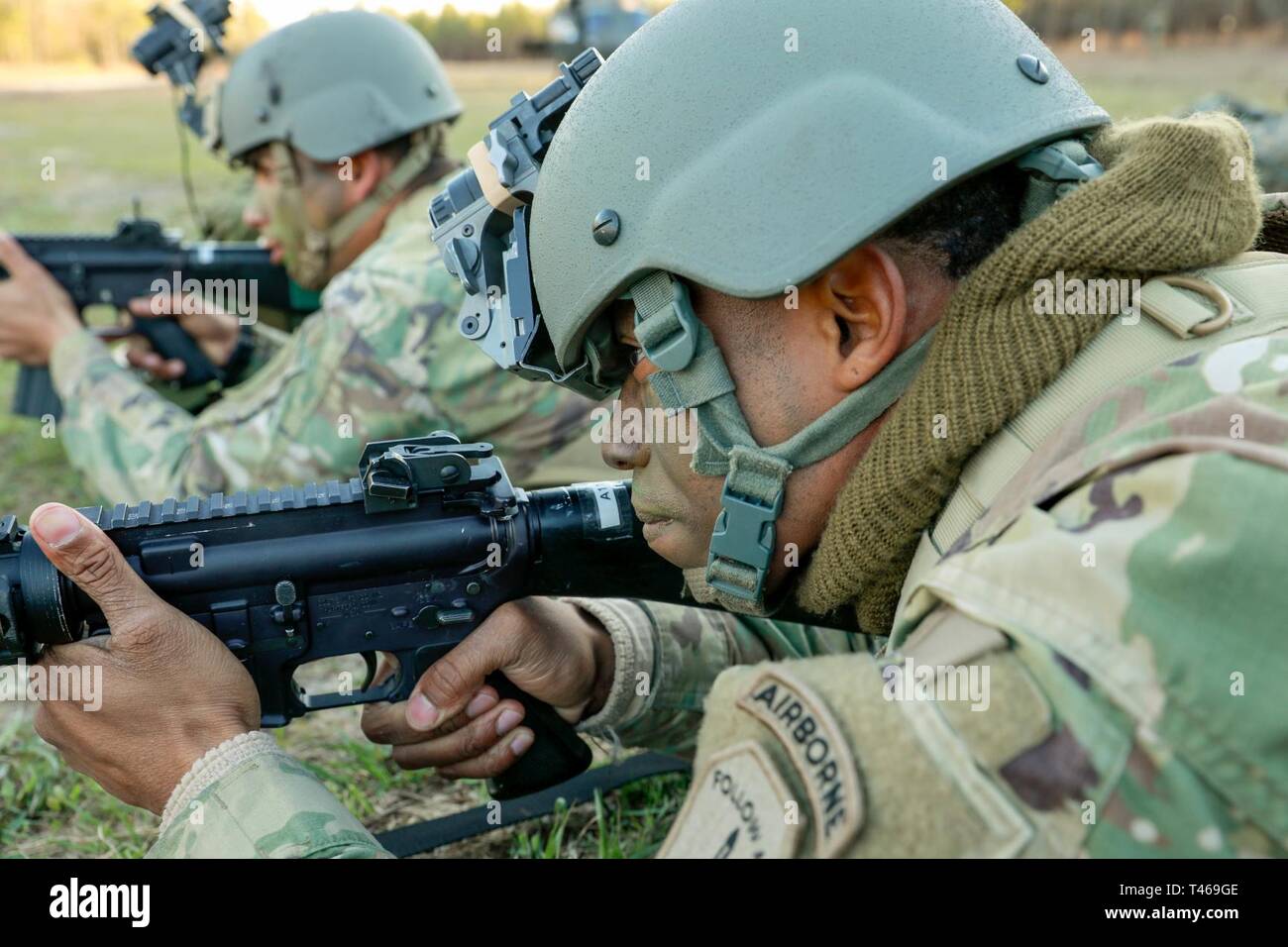 U.S. Army Spc. Trey Brown with the Army National Guard (ARNG) Warrior ...