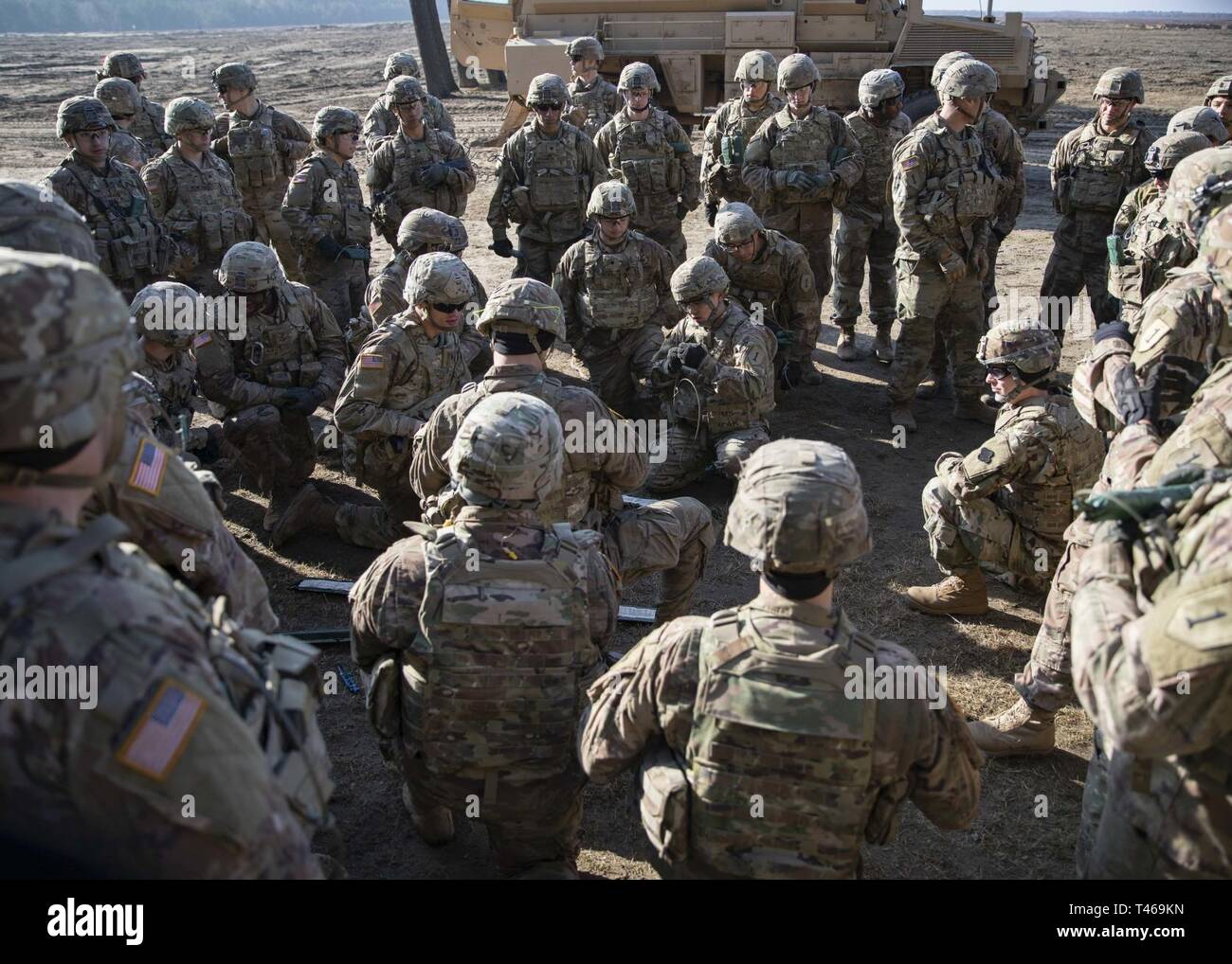 ZAGAN, Poland -- Soldiers from 1st Engineer Battalion, 1st Armored ...