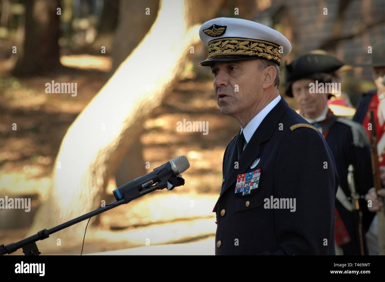 General Andre Lanata, Supreme Allied Commander for the North Atlantic ...