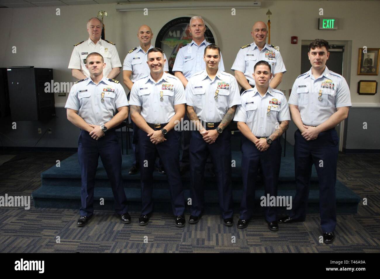 The U.S. Coast Guard Tactical Law Enforcement Team South crewmembers ...