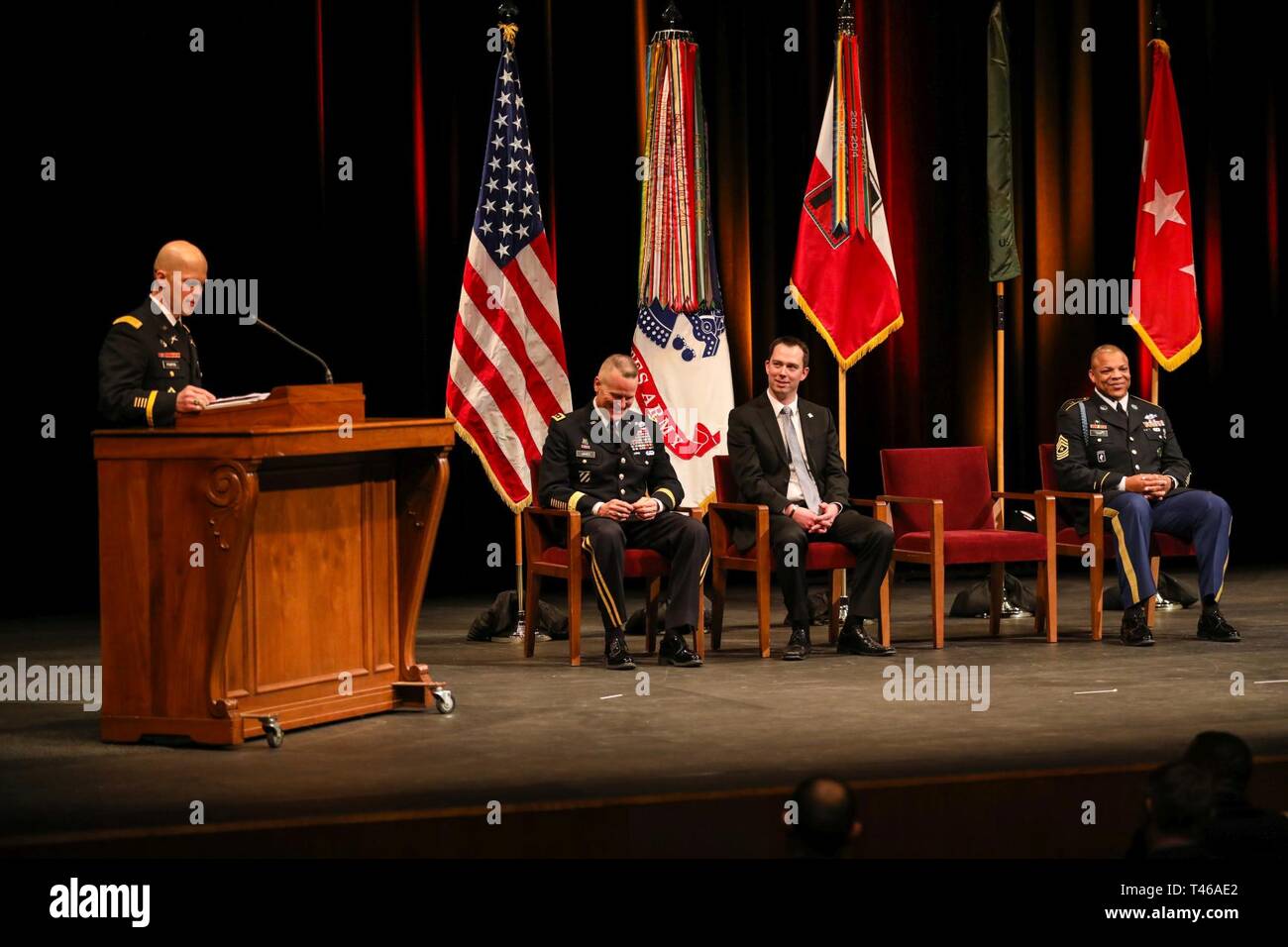 U.S. Army Maj. Stoney L. Portis, former commander of Troop B, 3rd ...
