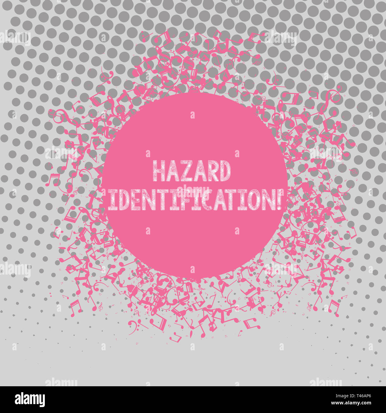 Text sign showing Hazard Identification. Business photo text process ...