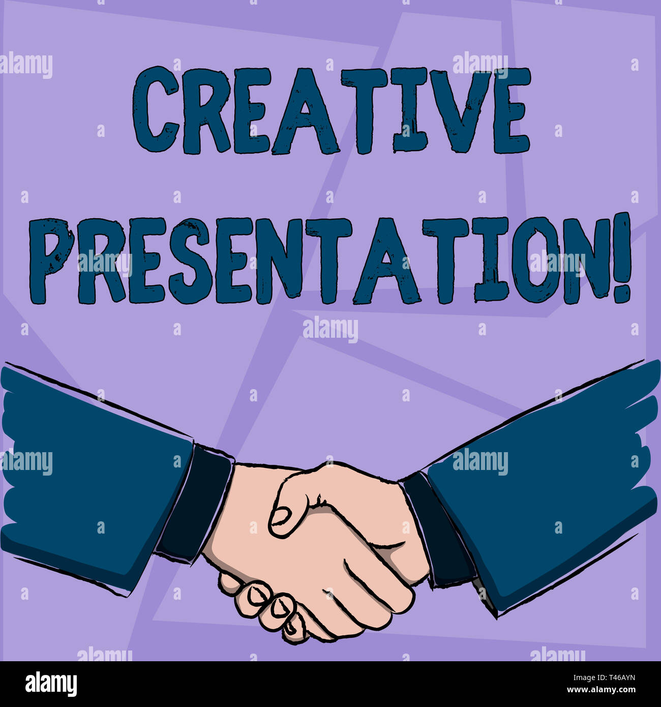 Handwriting text Creative Presentation. Conceptual photo process of ...