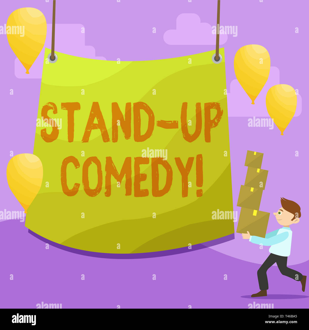 Carrying microphone stand hi-res stock photography and images - Alamy