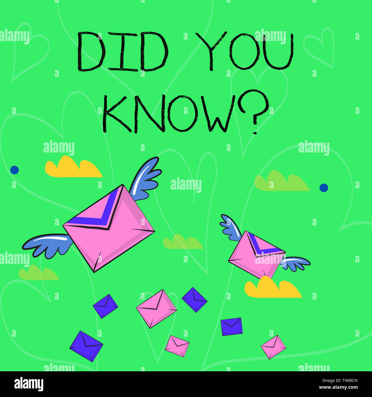 Conceptual hand writing showing Did You Know Question. Concept meaning ...