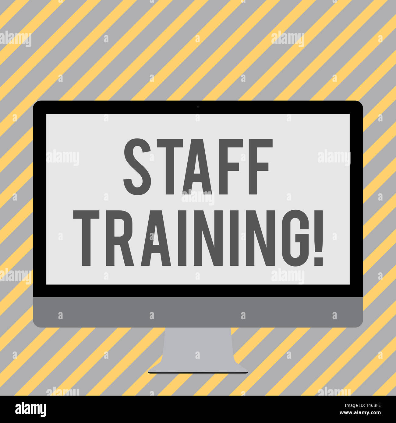 Team leader helps colleague computer hi-res stock photography and ...