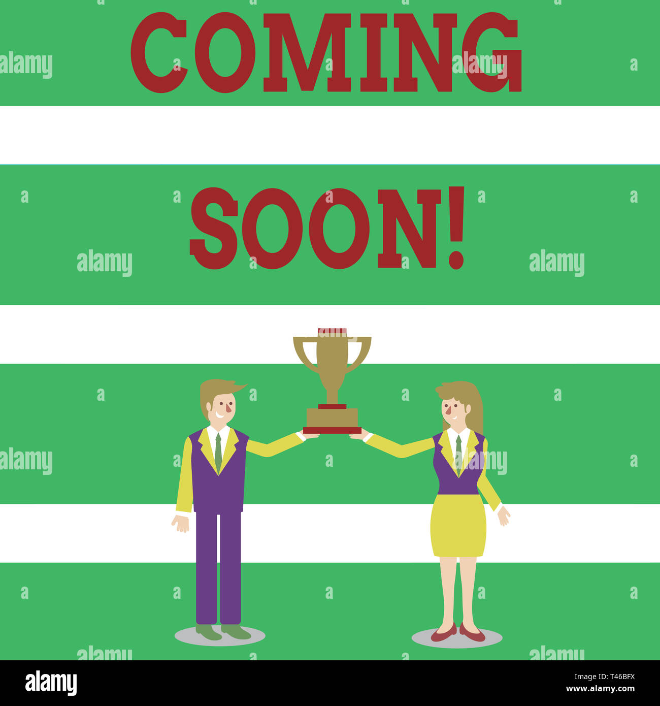 Writing note showing Coming Soon. Business concept for event or action ...