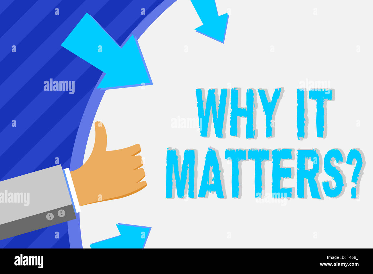 Conceptual hand writing showing Why It Matters Question. Concept ...