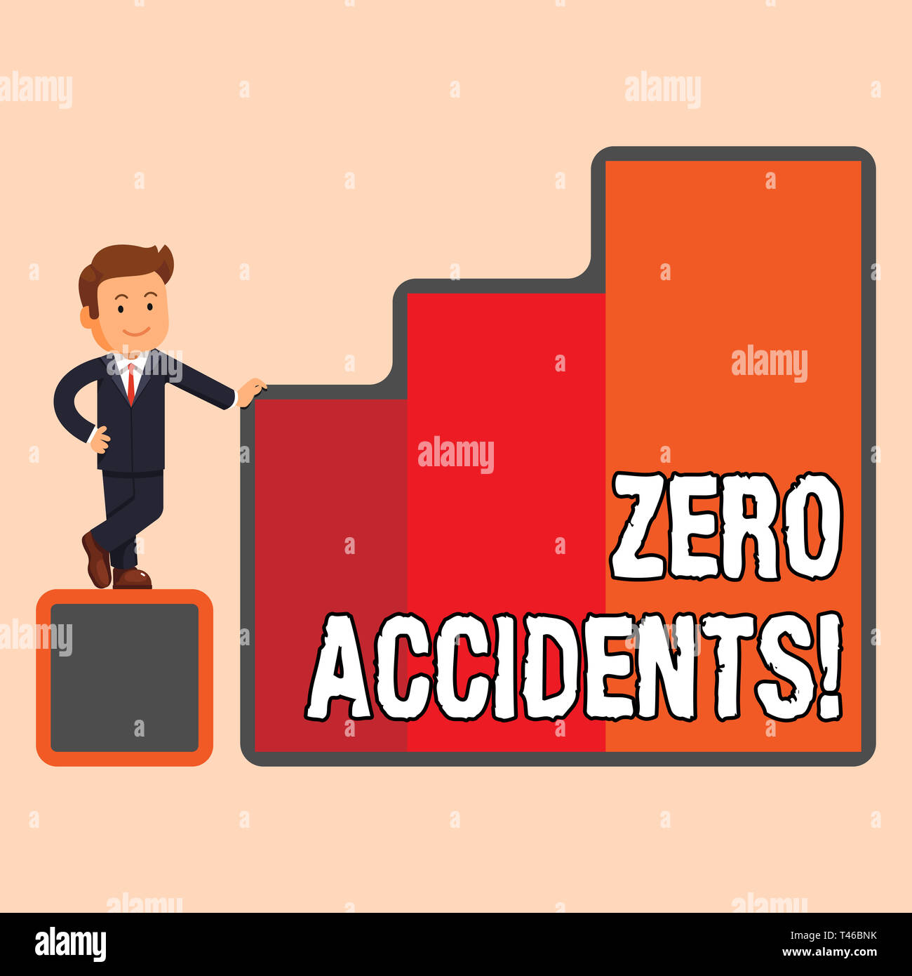 Handwriting text Zero Accidents. Conceptual photo important strategy ...